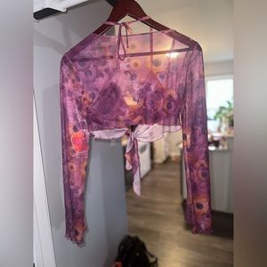 Cider | Tops | Cider Boho Babe Cropped Long Sleeve | Poshmark